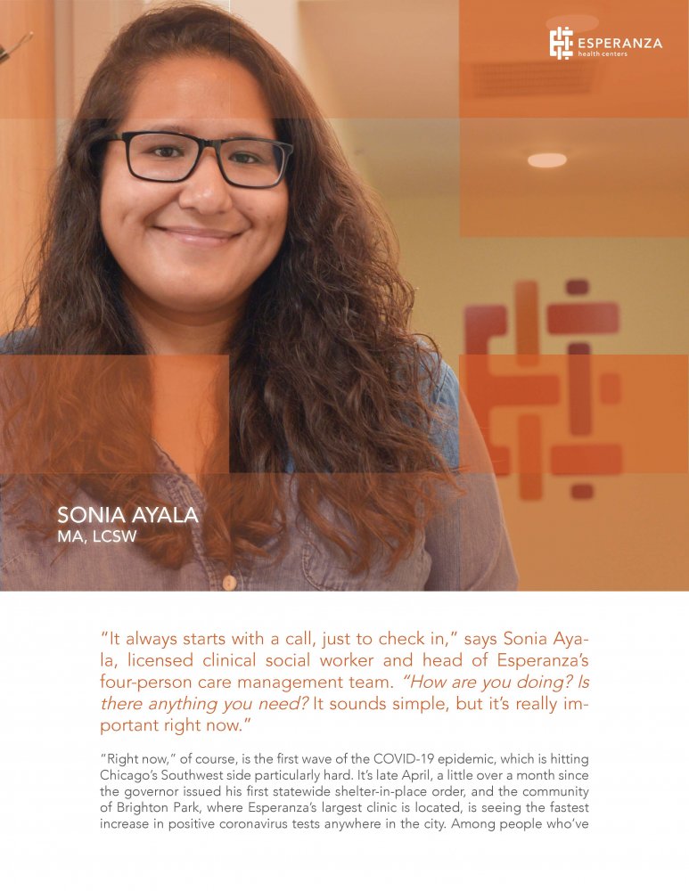 Front Lines | Esperanza Health Centers